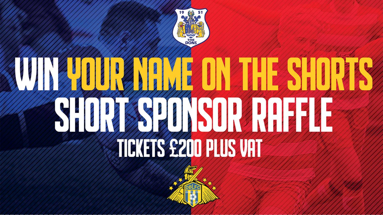 NEWS | Get your name on the Dons' shorts next season