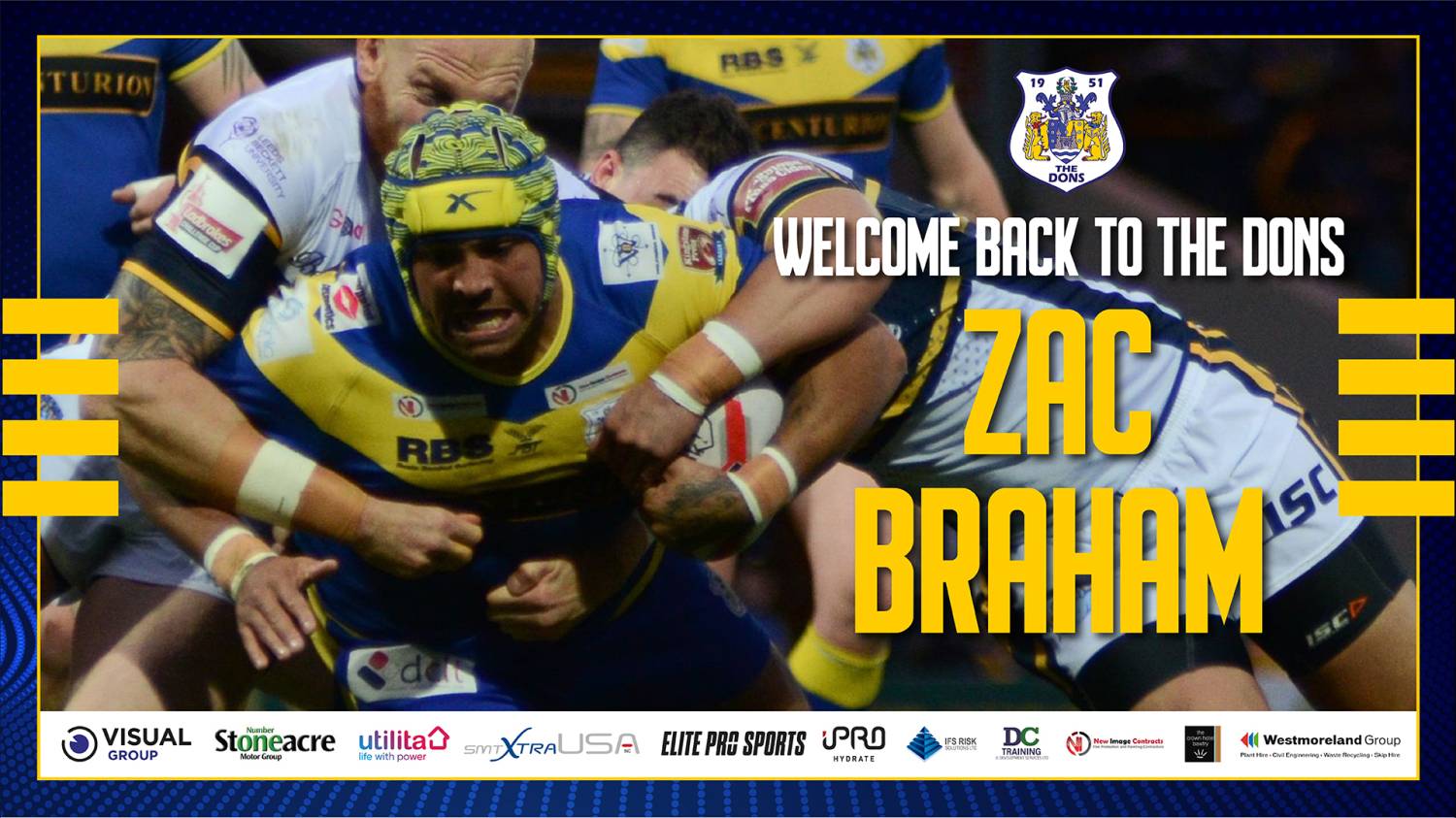 NEWS | Braham delighted to be back