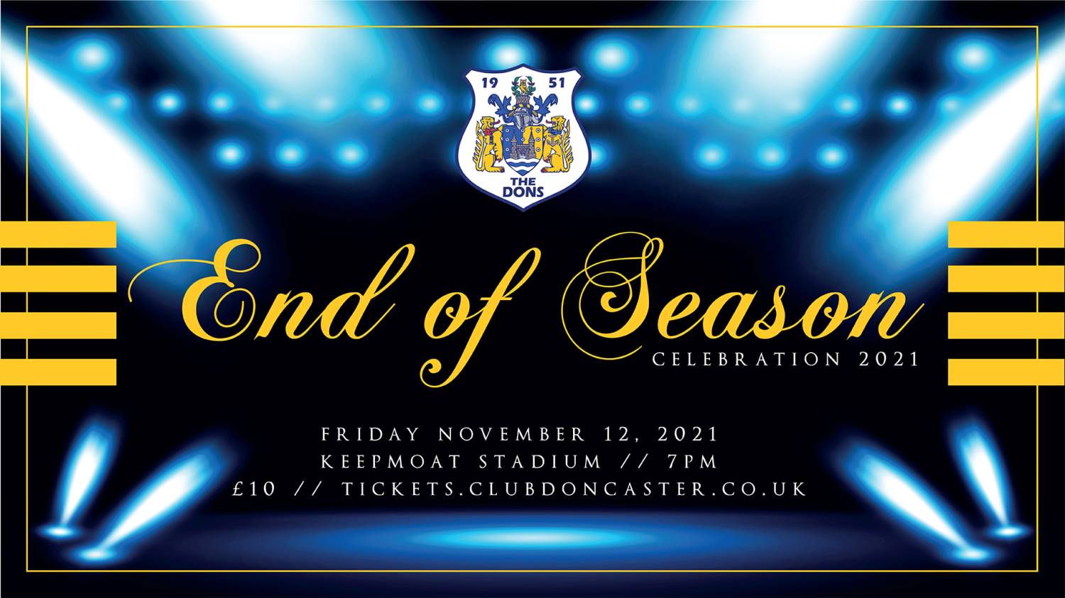 News | Just one week to go until the End of Season Celebration