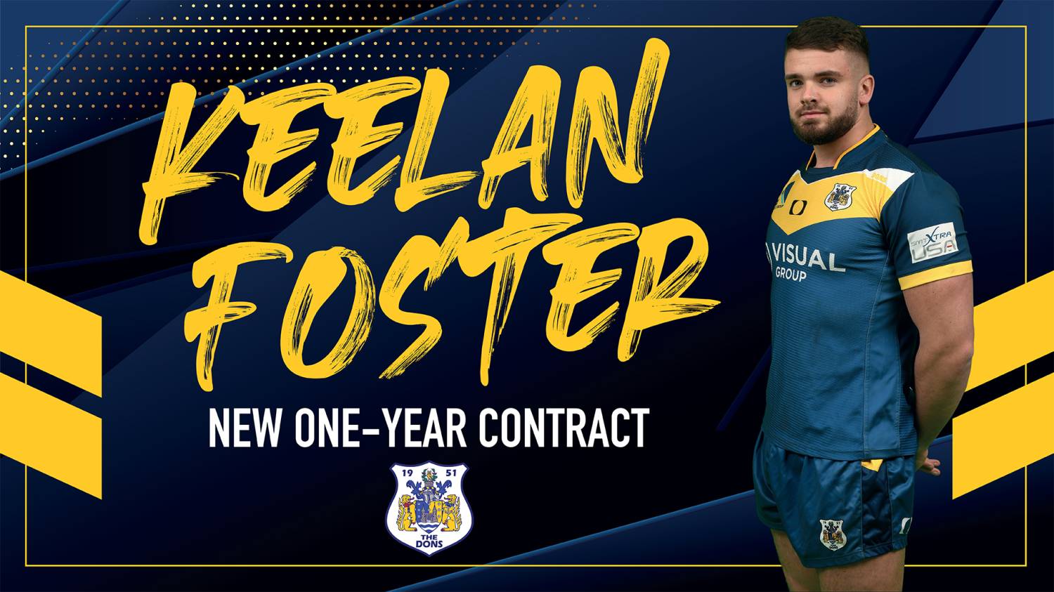 NEWS | Keelan Foster extends Dons stay