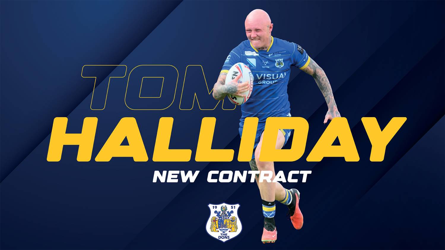 NEWS | Tom Halliday commits future to Doncaster RLFC